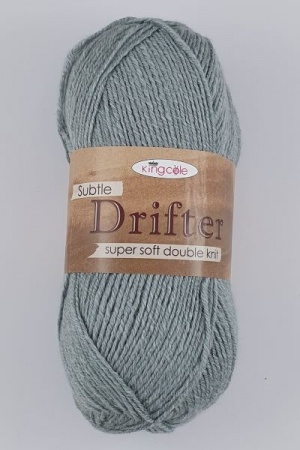 Cottontail Crafts - Subtle Drifter DK Knitting Wool & Yarn by King Cole - Shade 4391 Grey
